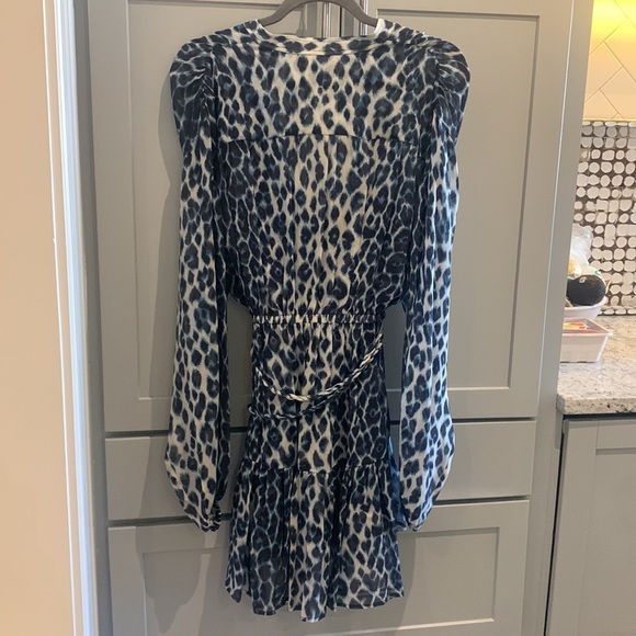 A.L.C. | Dresses | Alc Jen Silk Animal Print Dress | Poshmark